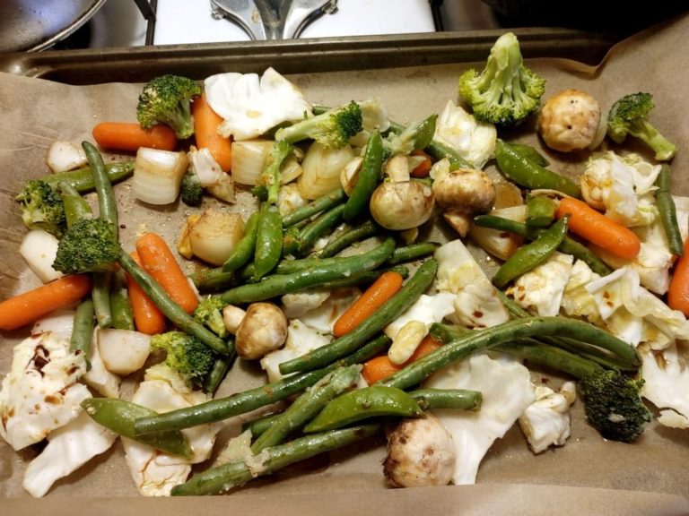 Asian Roasted Vegetables - Sheet Pan Easy and Healthy - The Good Plate