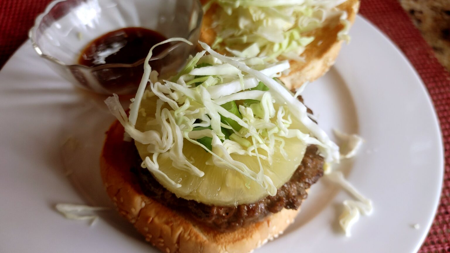 California Slaw Burger - The Good Plate