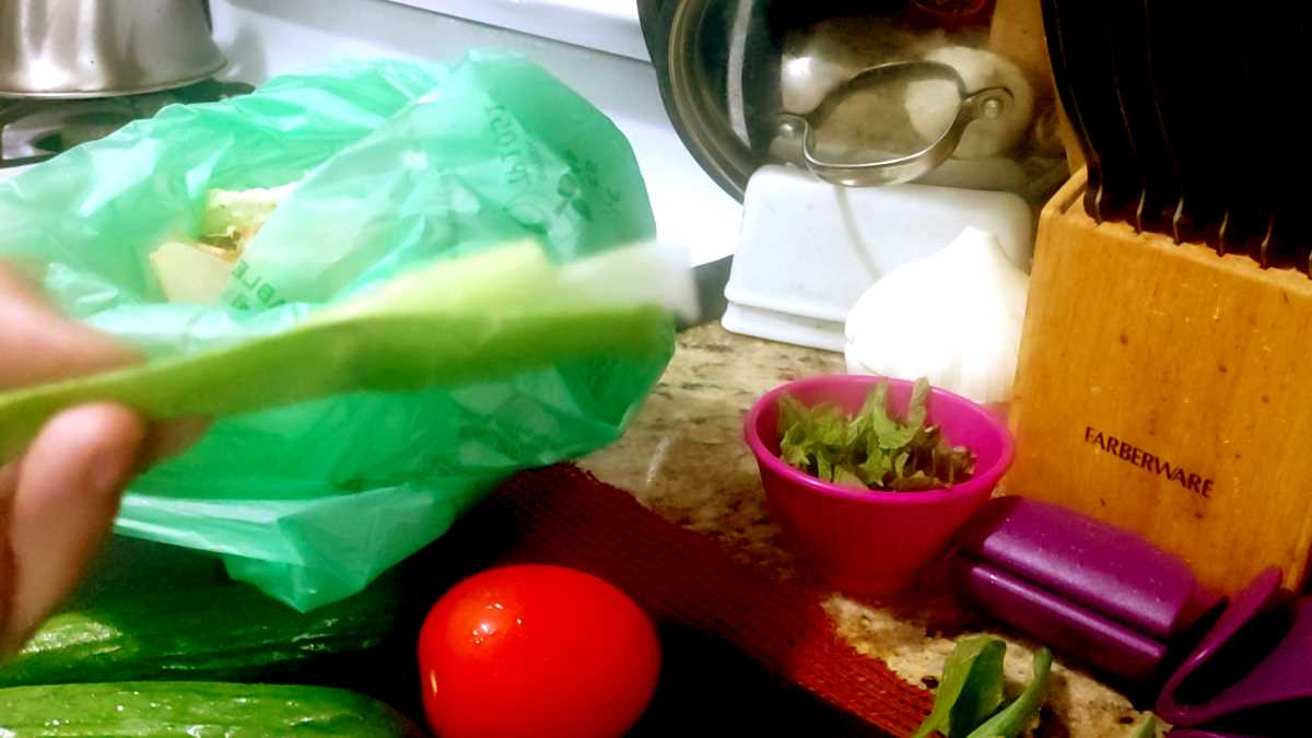 Countertop Organics Compost Container - The Good Plate
